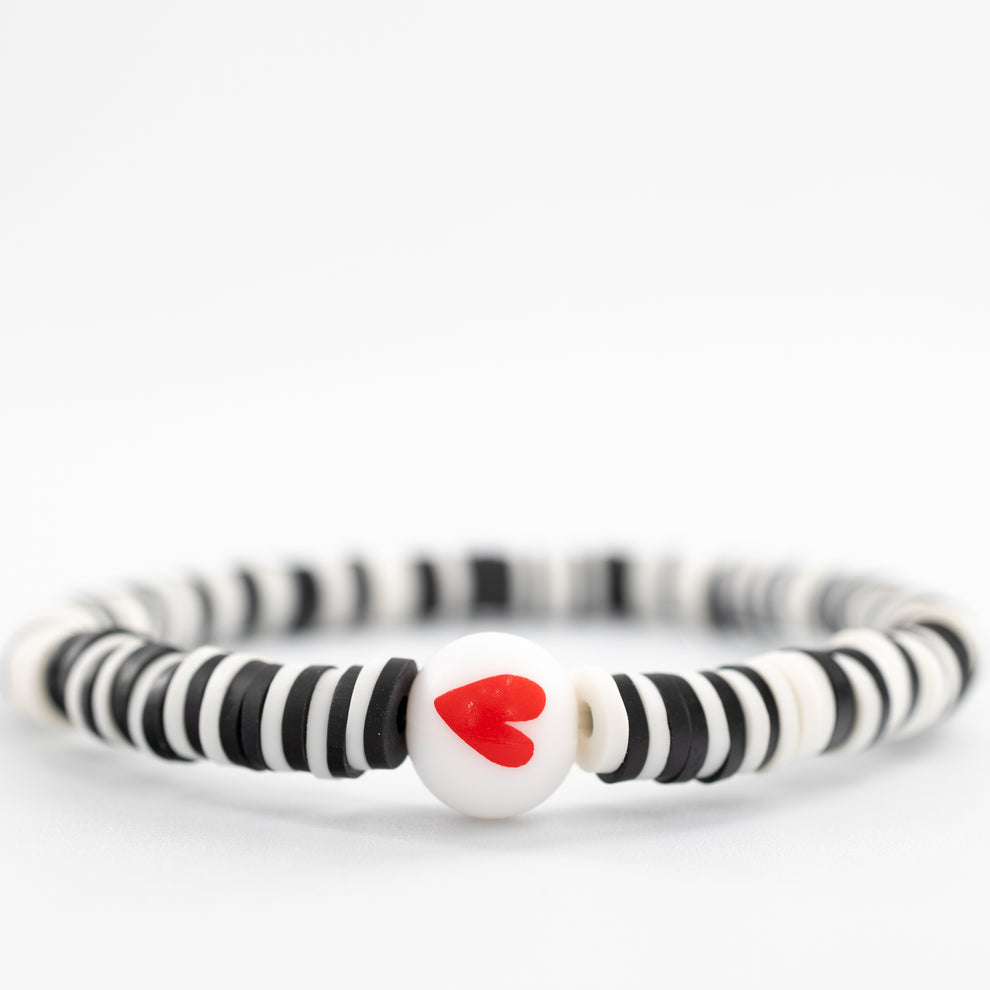 Madizen® Clay Bead Logo Bracelet | Handmade by Madison Marilla